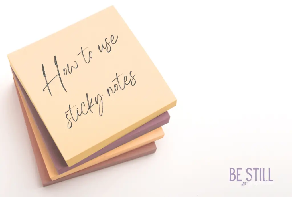 Positive Sticky Note Quotes